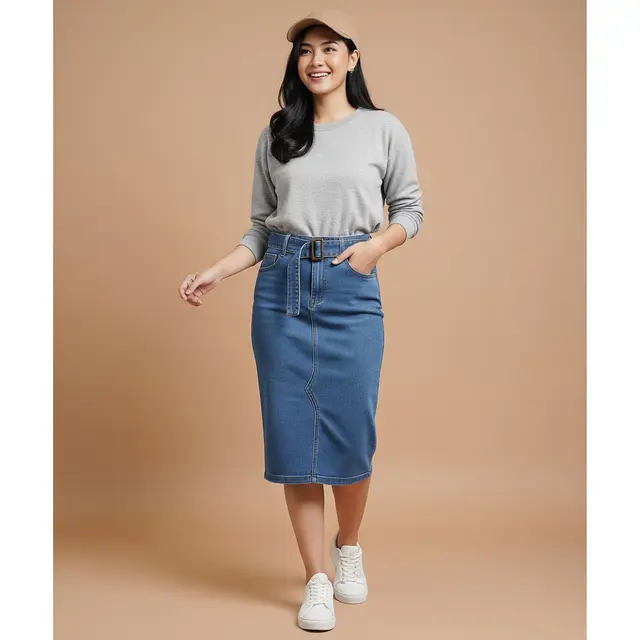 13 Model Rok Span Terbaru 2025, Tampil Menawan & Langsing dengan Siluet ...