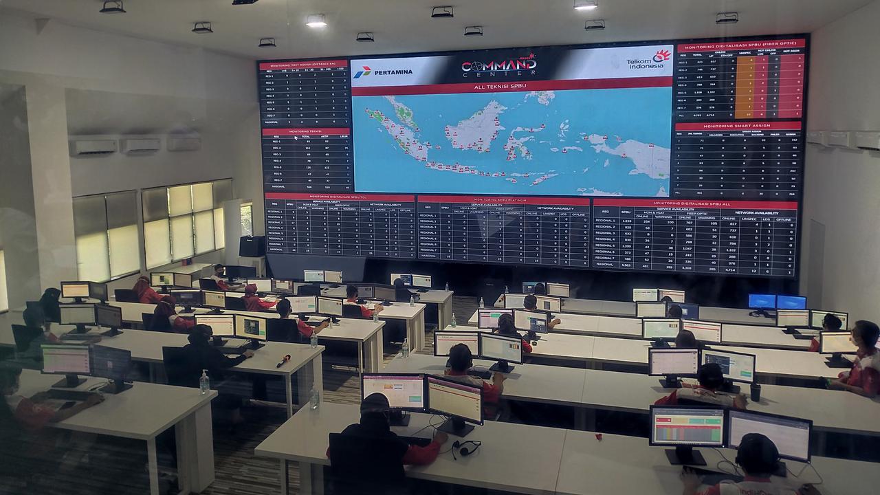 Dari Pusat Komando Ini, Pertamina Pantau Kondisi Pasokan dan Distribusi BBM