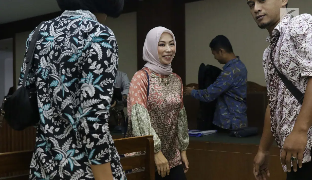 FOTO: Kasus Suap Bowo Sidik, Marketing Manager PT Humpuss Jalani Sidang ...