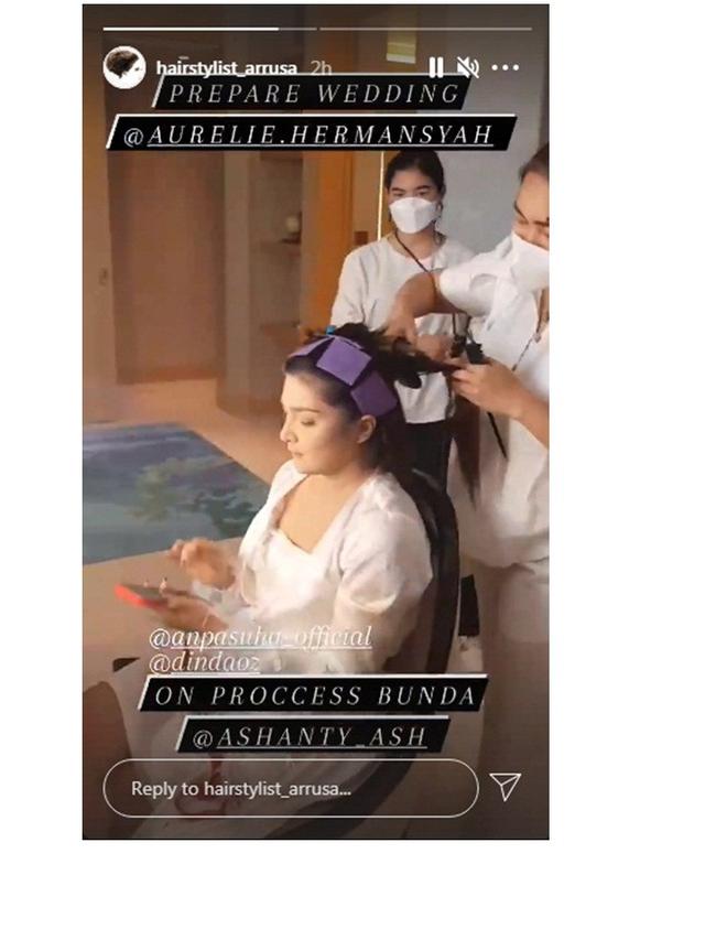 10 Potret Persiapan Jelang Akad Nikah Aurel dan Atta Halilintar, Pakai ...