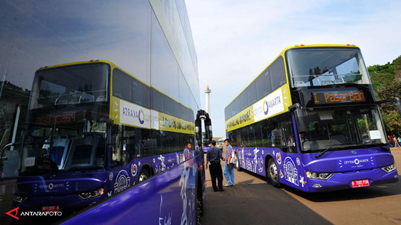 Bus Tingkat Wisata Mulai Beroperasi di Jakarta