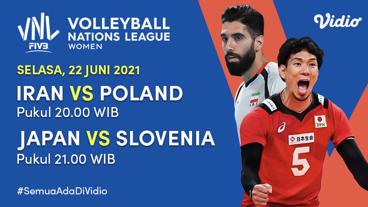 Link Live Streaming Big Match VNL 2021 di Vidio, Selasa 22 Juni - Ragam ...