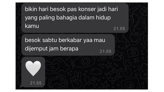 6 Balasan Chat Cowok ke Pacar Bahas Konser NCT Dream Ini Pengertian ...