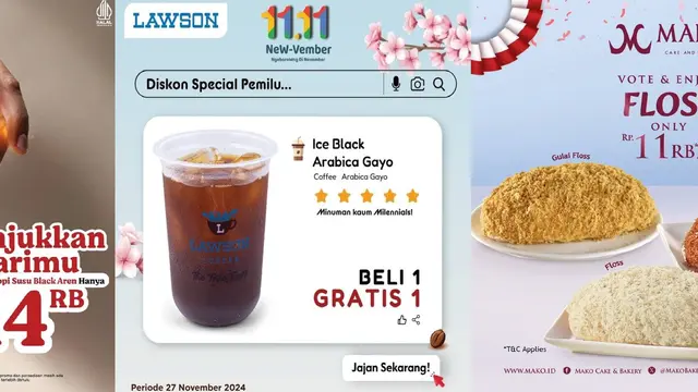 Promo Pilkada 2024: Makanan, Minuman hingga Tempat Wisata - Hot ...
