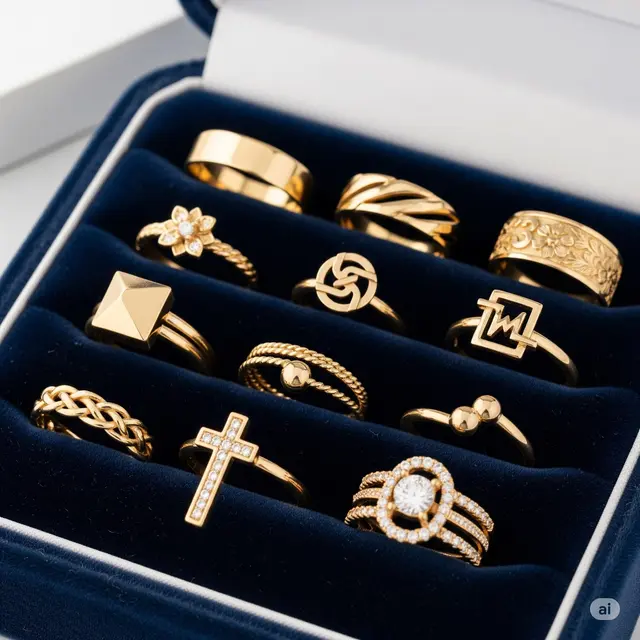 10 Model Cincin Emas 24 Karat 5 Gram Terbaru, Hadiah Mewah dan Stylish ...