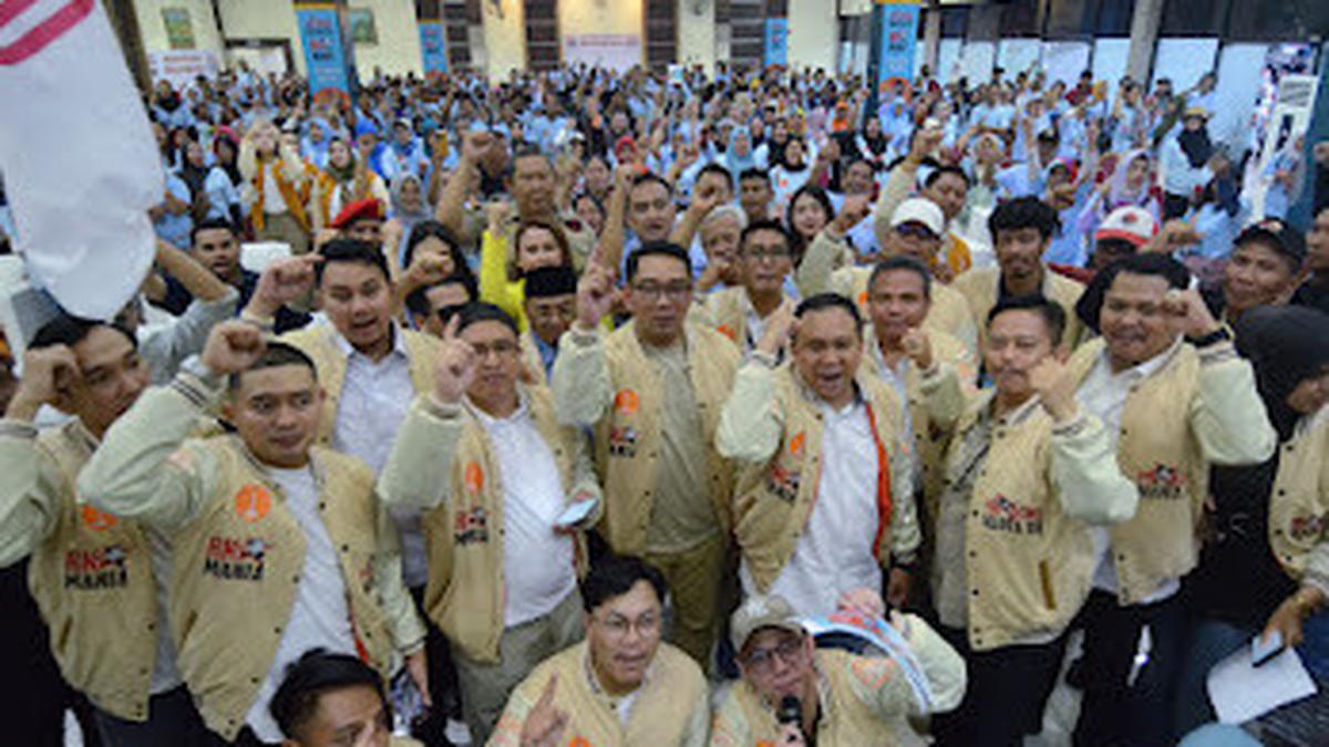 Relawan Prabowo 08 Mania Deklarasi Dukung Ridwan Kamil-Suswono di Pilkada Jakarta - Pemilu ...