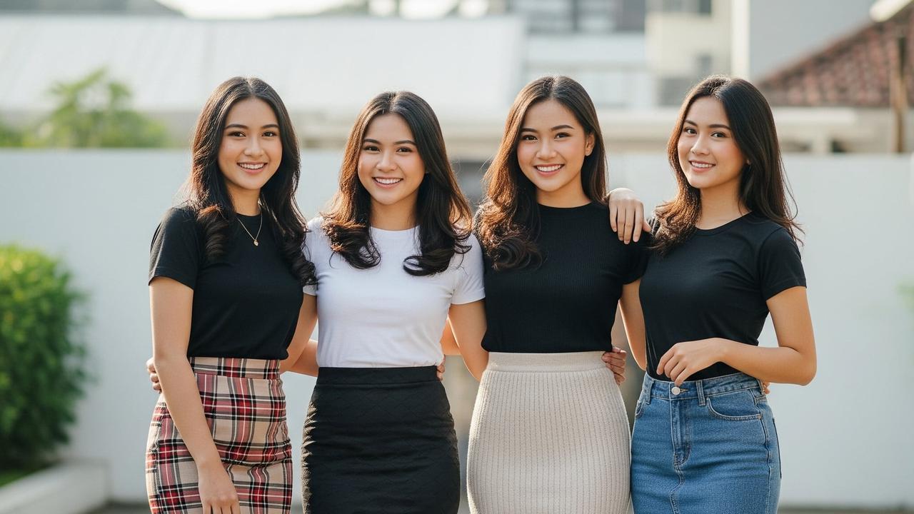 13 Model Rok Span Terbaru 2025, Tampil Menawan & Langsing dengan Siluet ...