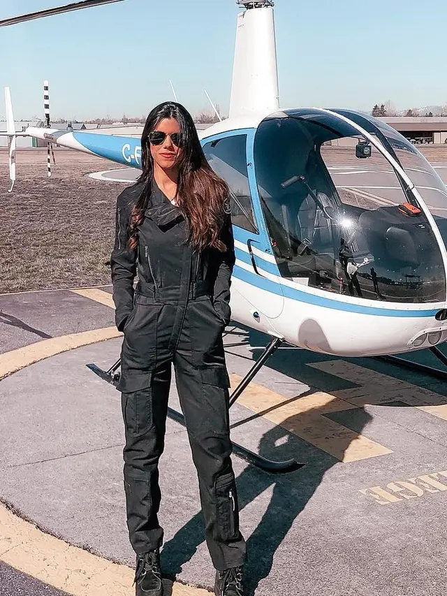 7 Pesona Luana Torres, Pilot Helikopter Cantik Viral Asal Brasil - Hot ...