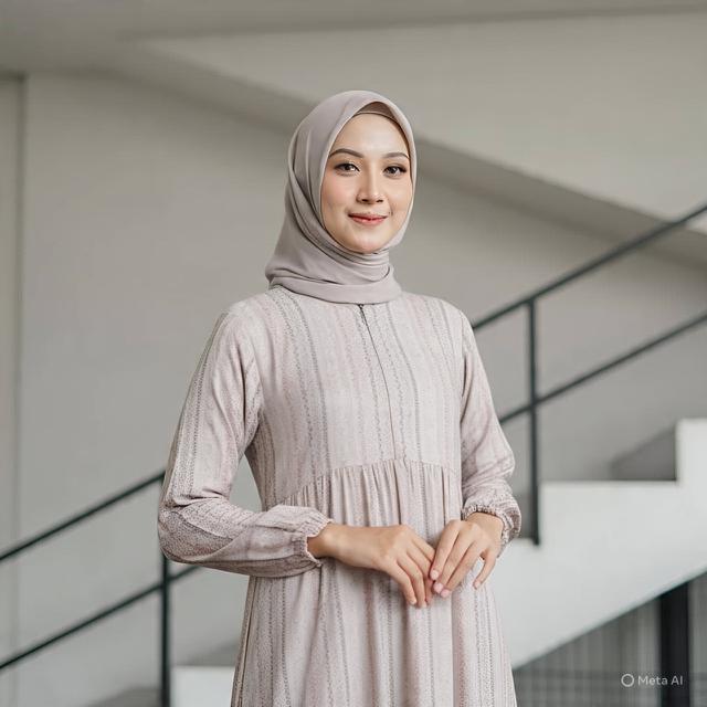 6 Inspirasi Gamis Lurik untuk Kondangan 2025, Hijaber Tampil Modis dan ...
