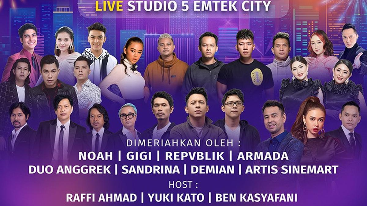 Gempita 2023 Persembahan SCTV Panggung Musik Istimewa Pergantian Tahun ...