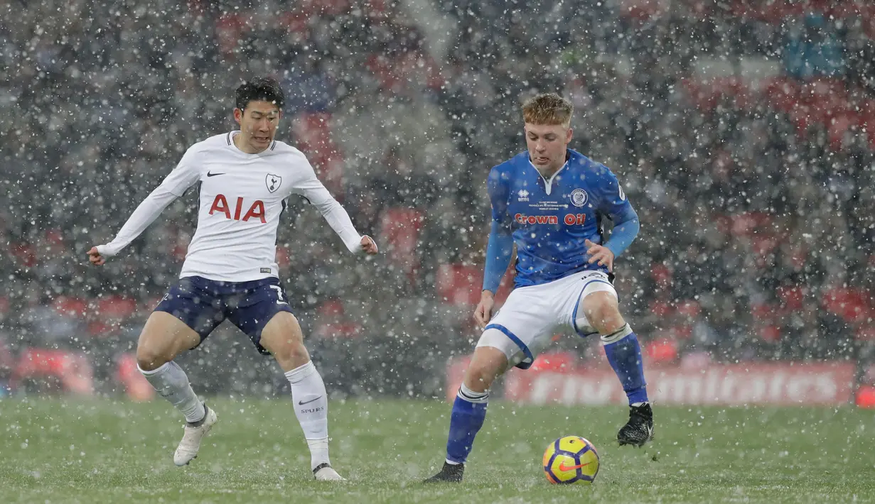 FOTO: Tottenham Hotspur Gelontorkan 6 Gol ke Gawang Rochdale - Foto ...