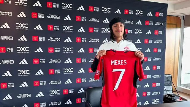 Manchester United Resmi Rekrut Silva Mexes, Langsung Dikasih Nomor 7 - Bola Liputan6.com