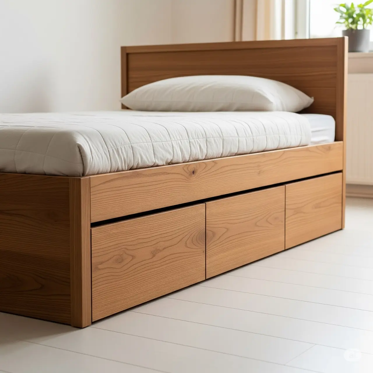 10 Gambar Model Tempat Tidur Kayu Jati Minimalis Anti-Sumpek untuk ...