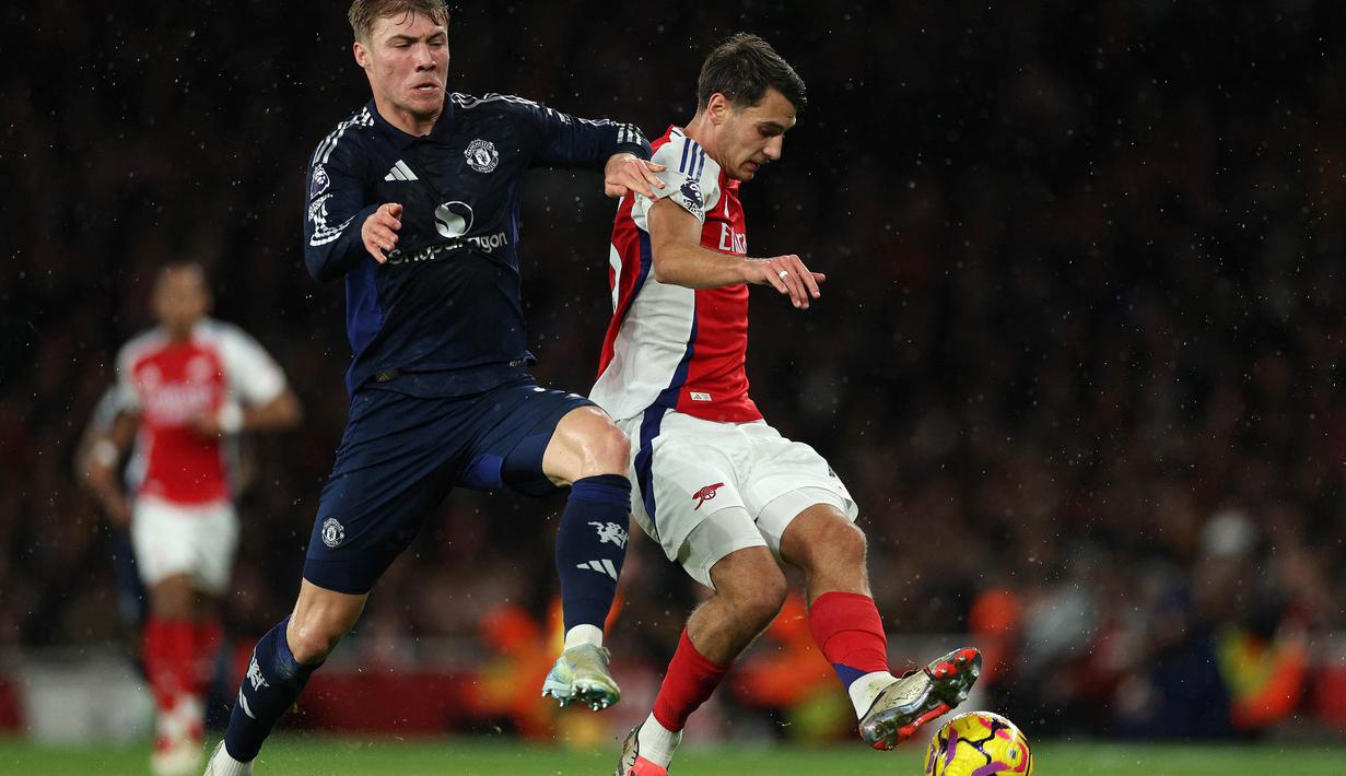 Liga Inggris 2024/2025: Arsenal Bungkam Manchester United