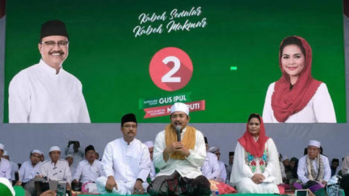 Jelang Debat Terakhir, Gus Ipul - Puti Dapat Doa Kiai se-Madura