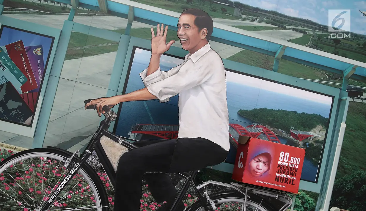 FOTO: Datangi KSP, Koalisi Save Ibu Nuril Minta Jokowi Beri Amnesti - Foto Liputan6.com