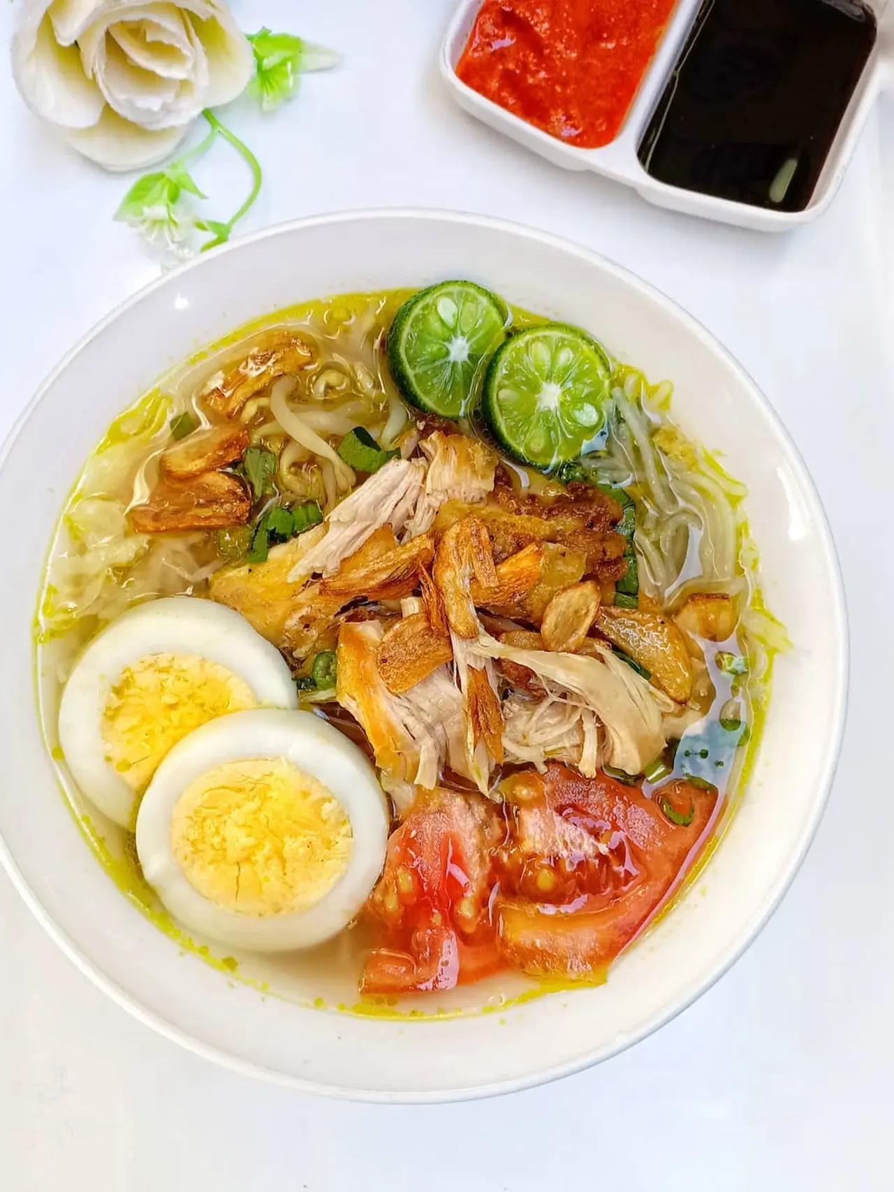 Resep Soto Lamongan Kuah Kuning yang Gurih