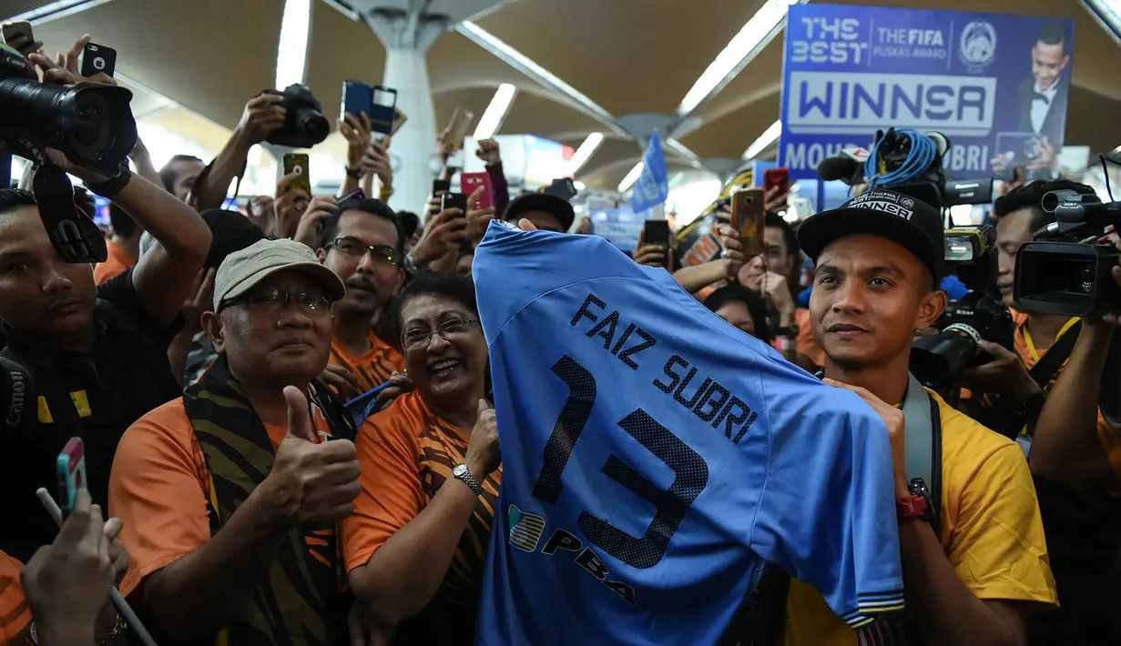 Raih Puskas Award, Faiz Subri Kembali ke Malaysia bak Pahlawan - Foto ...