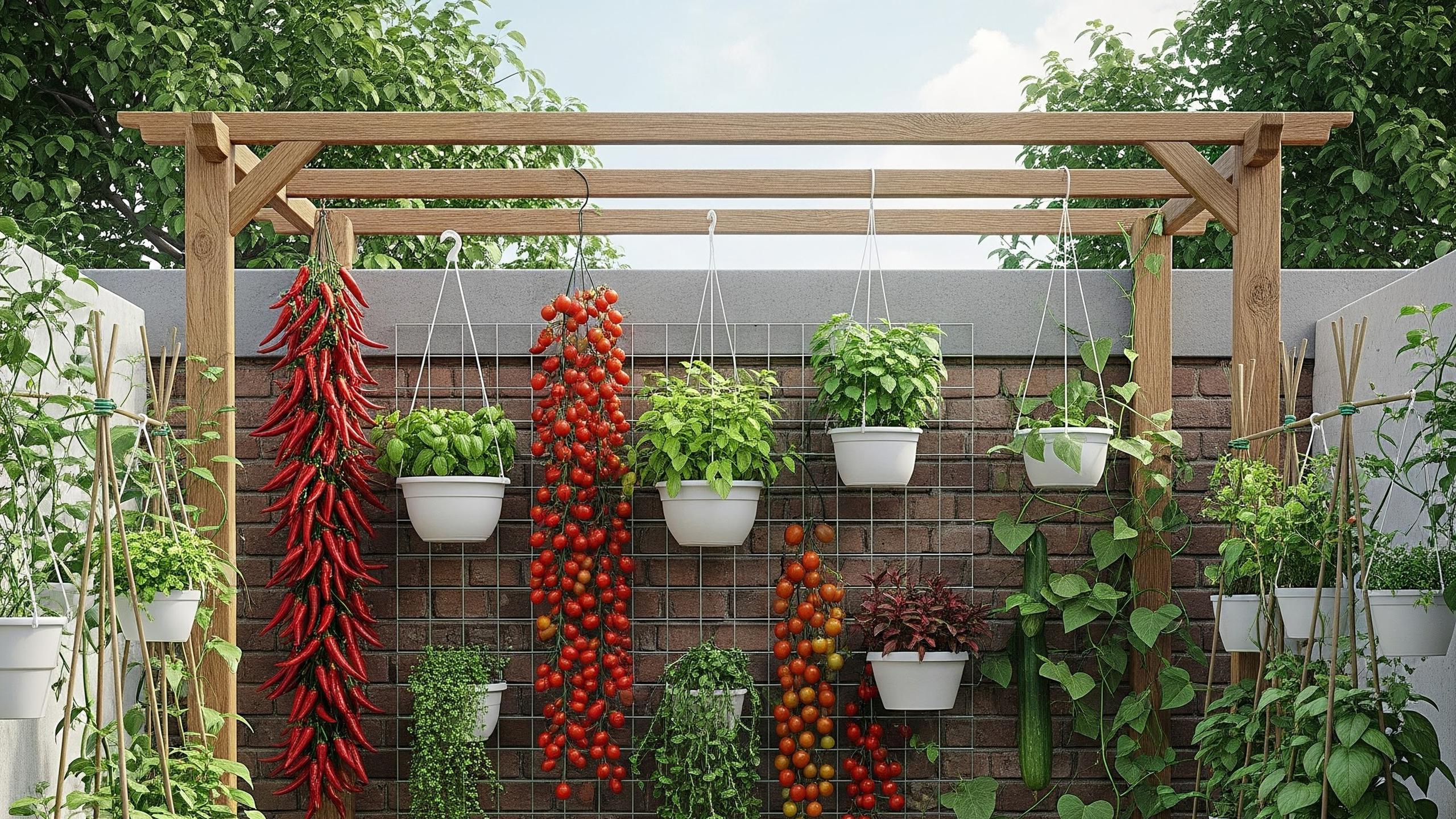 Inspirasi 8 Model Halaman Belakang Rumah untuk Kebun Sayur Organik yang ...
