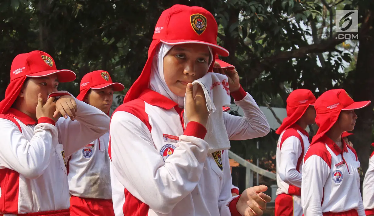 FOTO: Di Balik Gagahnya Calon Paskibraka Nasional 2019 - Foto Liputan6.com