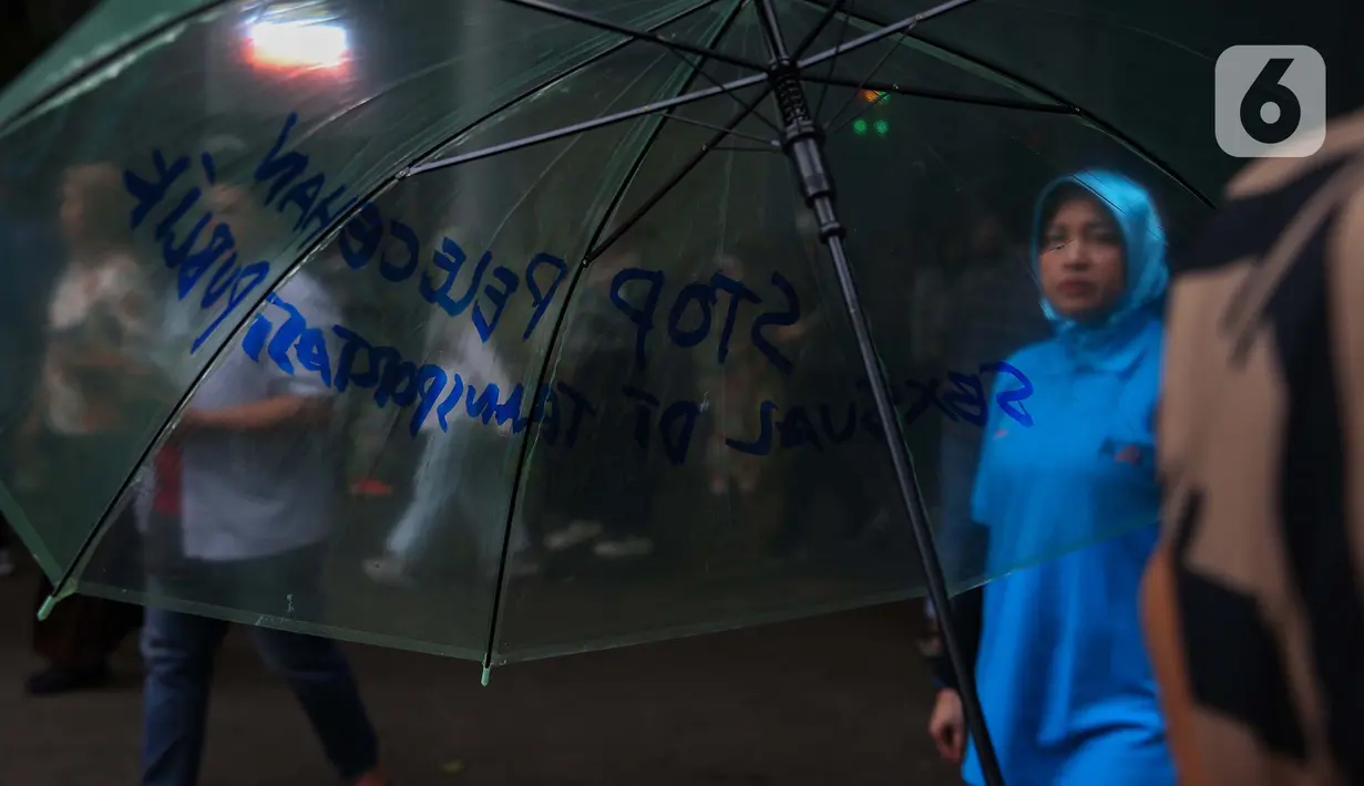 Stop Pelecehan Seksual di Transportasi Umum, Sejumlah Aktivis Lakukan ...