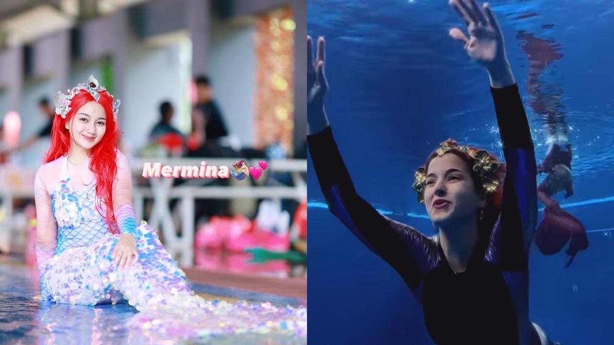 6 Artis Ini Kursus Mermaid, Karen Vendela dan Ria Ricis Dapat Lisensi ...