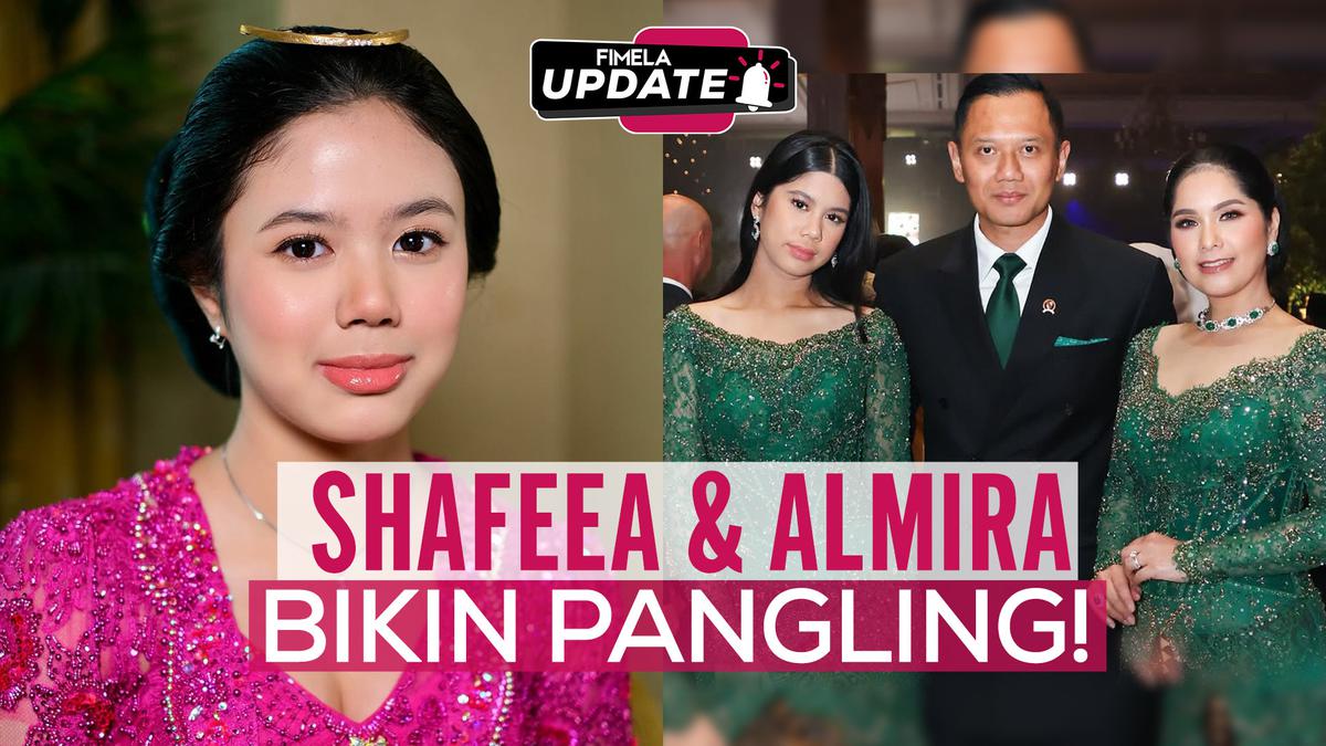 Pesona Shafeea dan Almira di Acara Ngunduh Mantu Al Ghazali Bikin ...