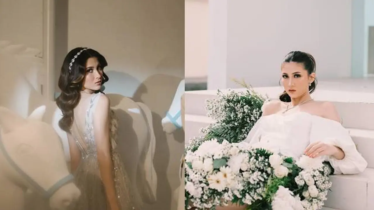 7 Pemotretan Celia Thomas dengan Dress Bernuansa Putih Ini Tampil ...