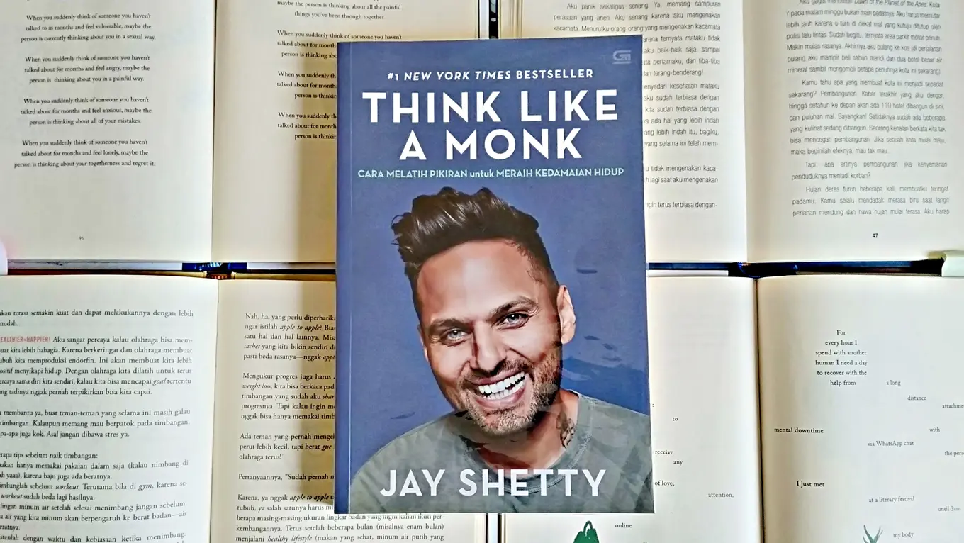Review Buku Think Like a Monk: Cara Melatih Pikiran untuk Meraih ...