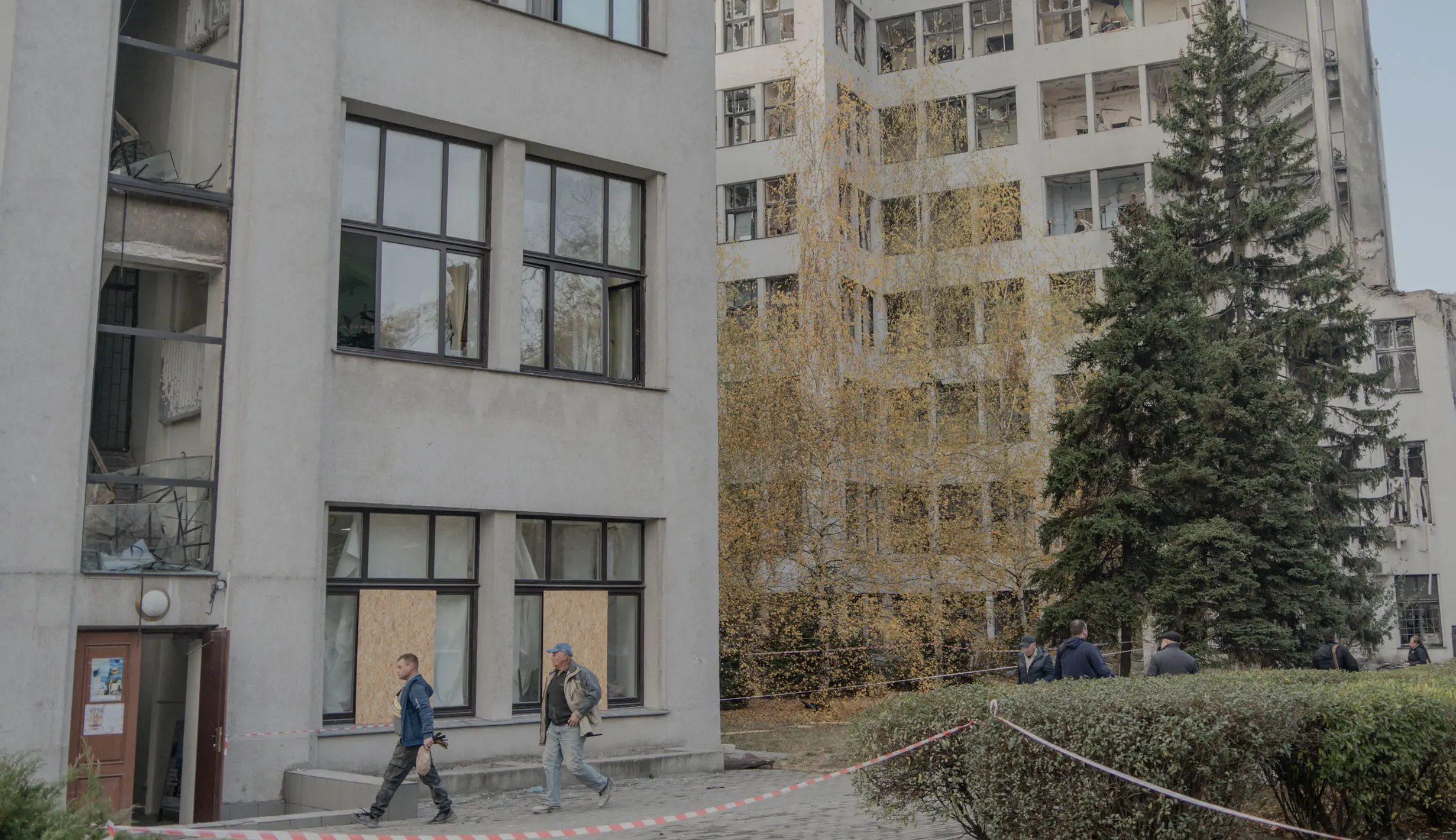 Serangan Rusia Hantam Bangunan Bersejarah Era Uni Soviet di Kharkiv ...