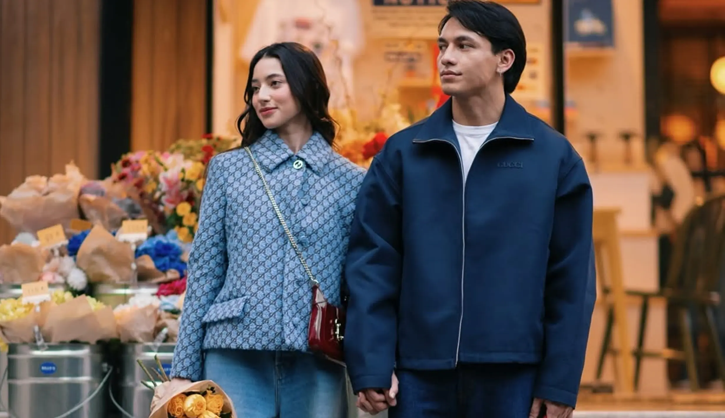 Potret Jefri Nichol dan Ameera Khan Selebgram Asal Malaysia, Tampil Serasi - Foto Liputan6.com