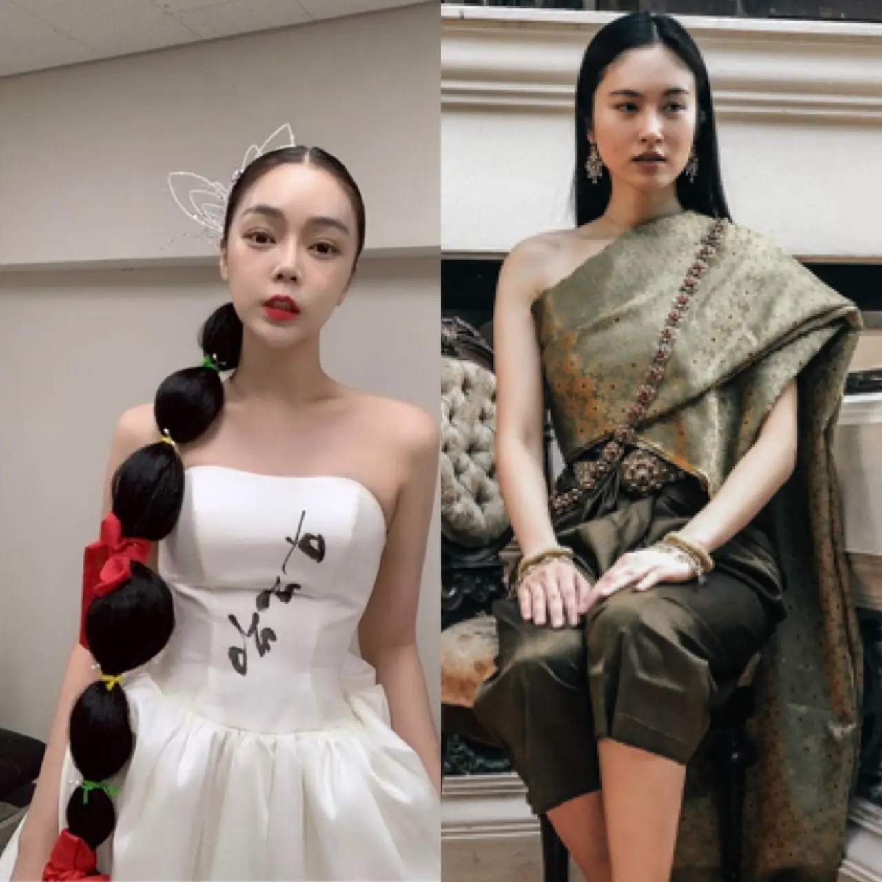 6 Adu Gaya Transgender Thailand Nong Poy dan Transgender Korea Choi Han ...