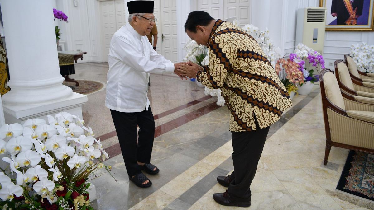 Prabowo Silaturahmi ke Ma'ruf Amin di Momen Lebaran 2023, Ini yang Dibahas - News Liputan6.com
