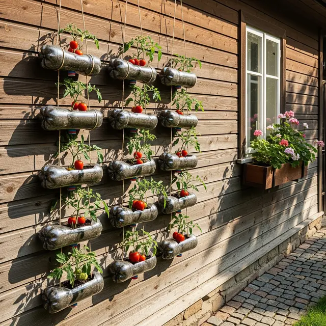 6 Cara Membuat Kebun Tomat Gantung dari Botol Bekas untuk Lahan Sempit ...