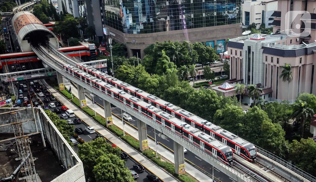 69.000 Pengguna per Hari Jadi Target LRT Jabodebek di 2024 - Foto ...