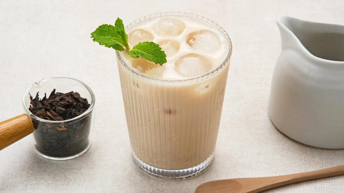 Resep Es Roasted Milk Tea
