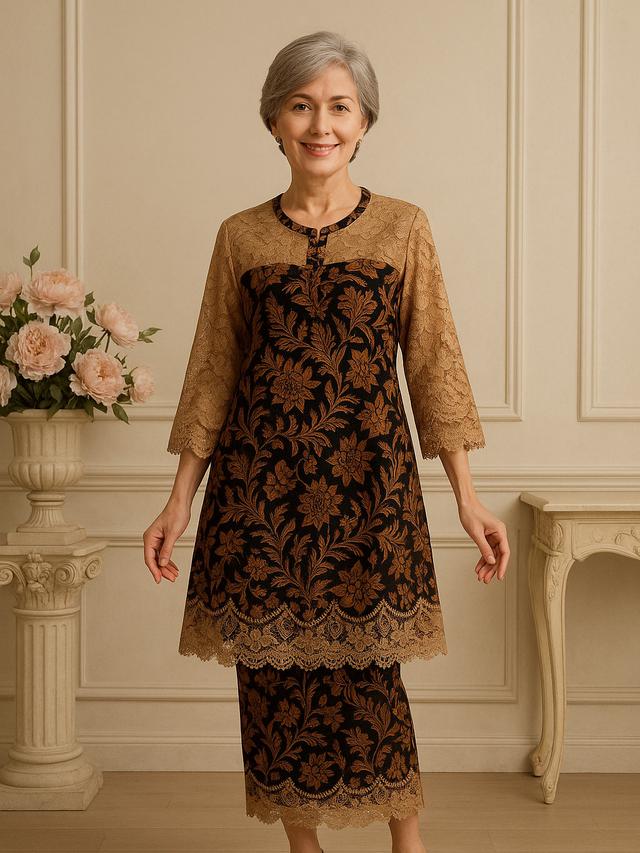 8 Model Tunik Batik untuk Wanita 50 Tahun yang Anggun dan Nyaman di 2025