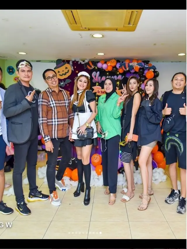 6 Potret Nana Khairina Pemeran Nyi Pelet Rayakan Ultah Anak, Tampil ...