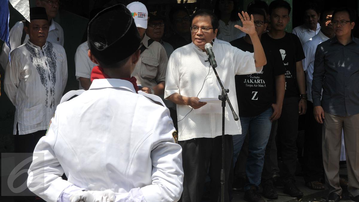 Rizal Ramli Jamin Tak Ada Penggusuran Jika Jadi Gubernur DKI - News Liputan6.com