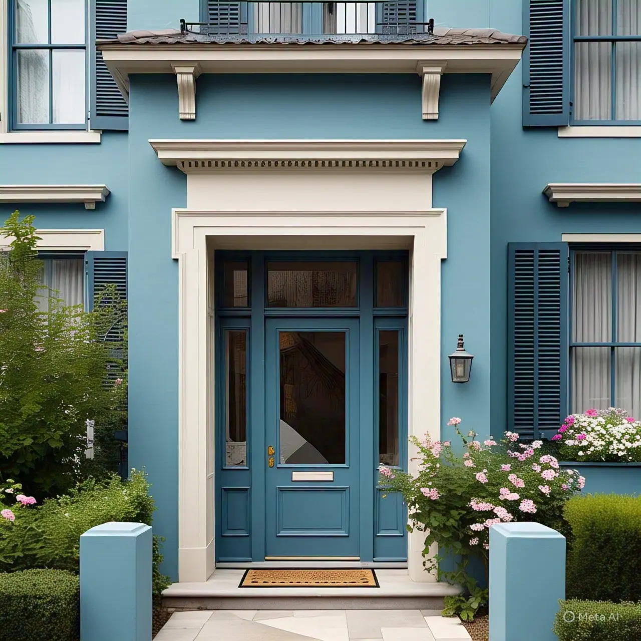 15 Inspirasi Cat Rumah Warna Tosca, Sejuk, Elegan, dan Modern - Hot ...