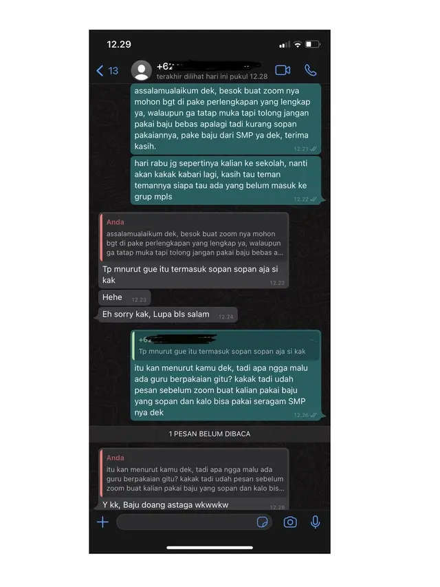 6 Chat Kakak dan Adik Kelas Ini Penuh Drama, Bikin Geregetan - Hot Liputan6.com