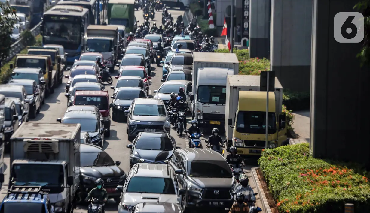 Kemacetan Lalu Lintas Jakarta Imbas Penyelenggaraan KTT ASEAN - Foto ...