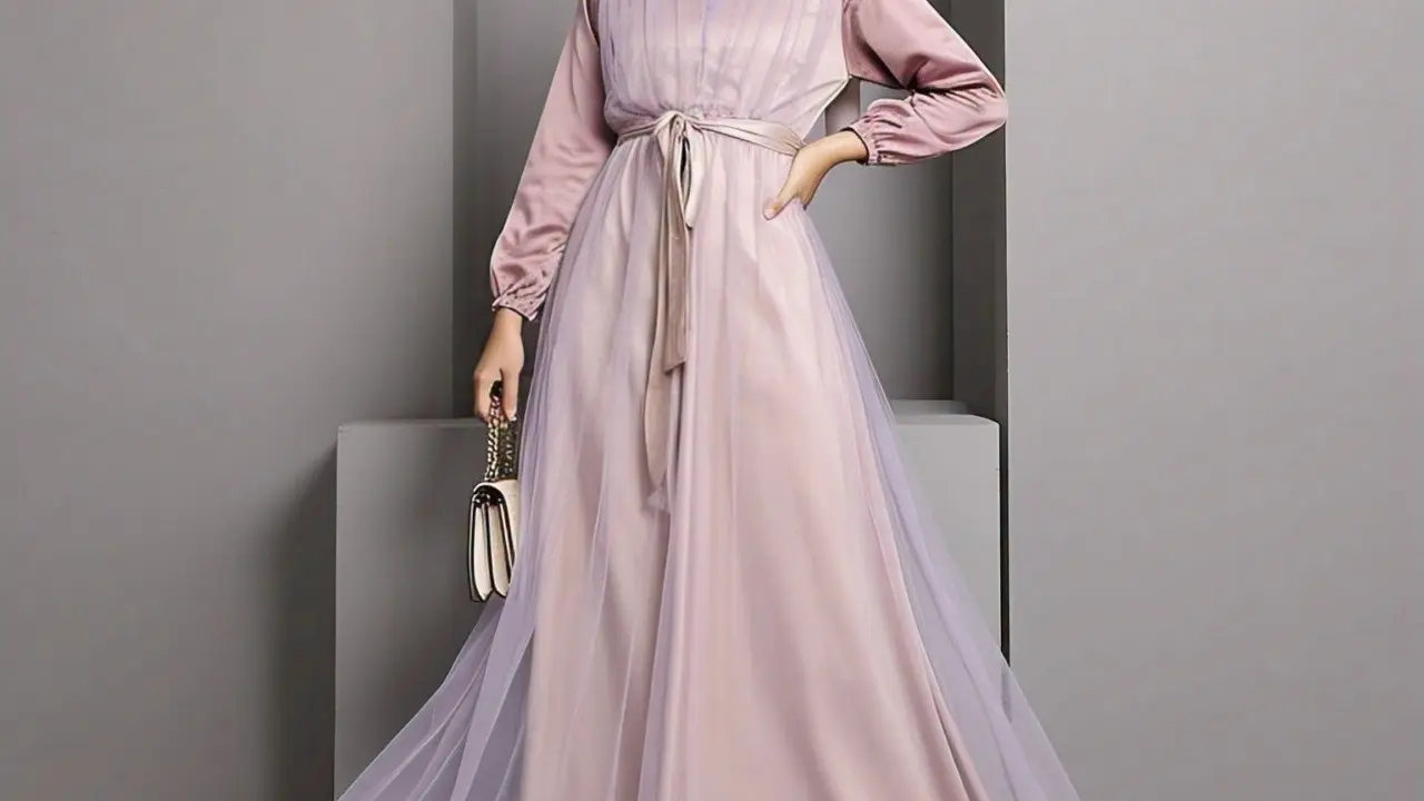 10 Model Baju Gamis Terbaru Simple Tapi Mewah di 2025, Anggun untuk ...