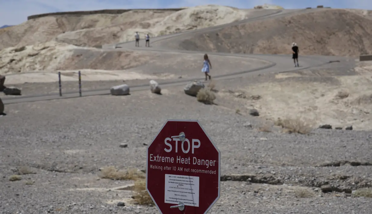 Death Valley, Tempat Terpanas di Bumi Capai Suhu 53 Derajat Celcius ...