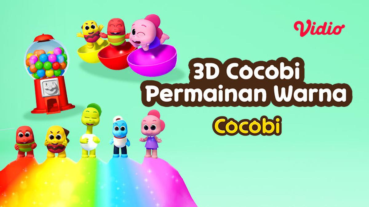 Animasi Cocobi - 3D Cocobi Permainan Warna Tayang di Vidio, Ajak Anak ...