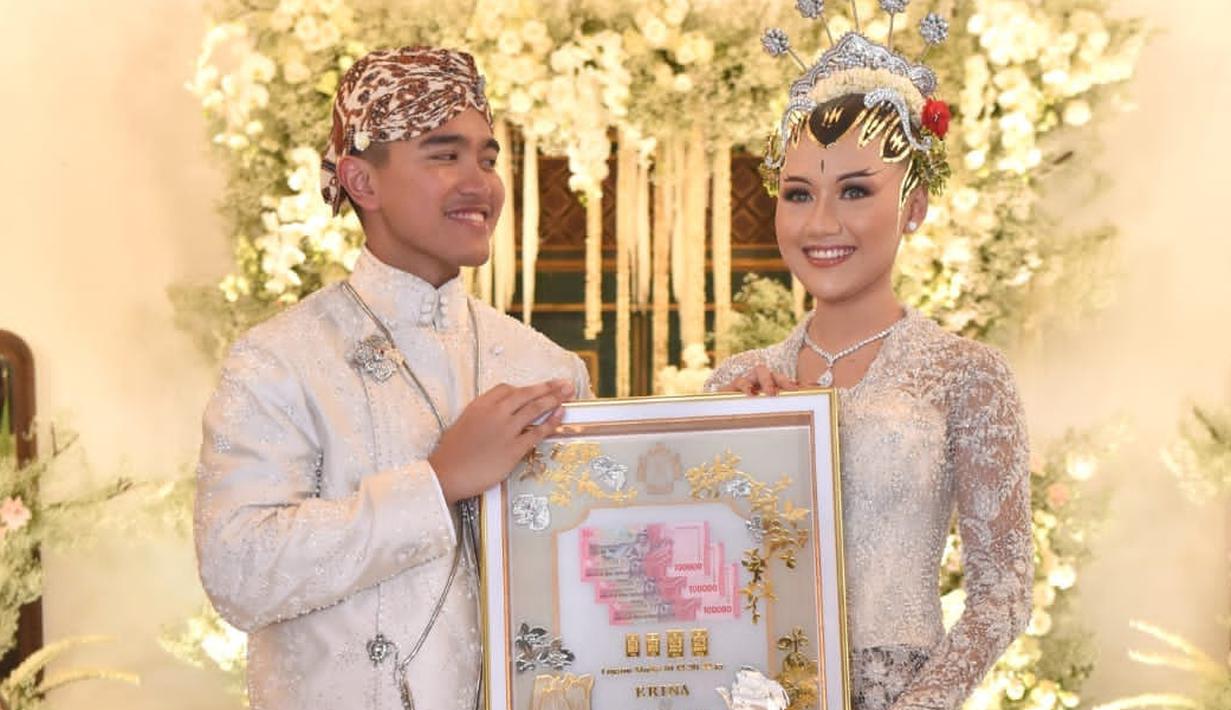 Momen Kaesang Pangarep dan Erina Gudono Resmi Jadi Suami Istri - Foto Liputan6.com