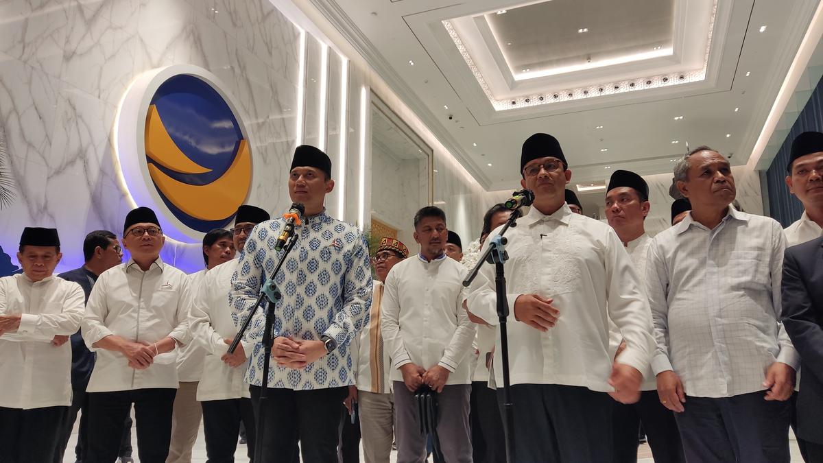 Ditanya soal Keakrabannya dengan AHY, Anies: Insya Allah, Kita Selalu Dekat di Hati - News ...