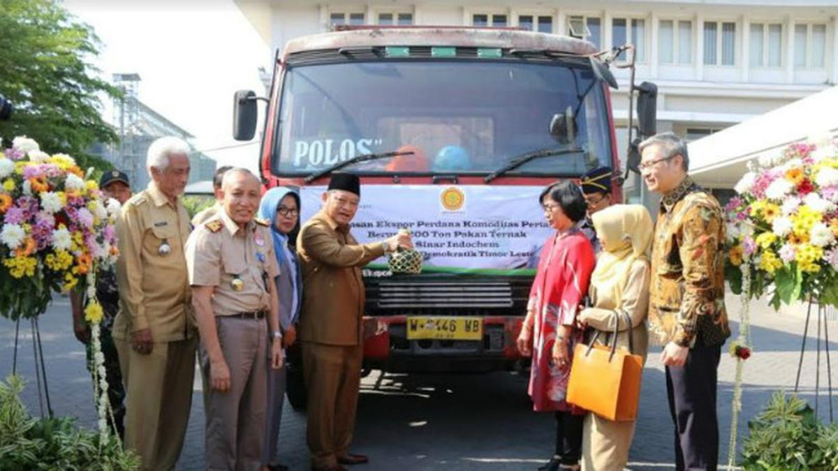 Pakan Ternak Ayam Sidoarjo Tembus Pasar Timor Leste