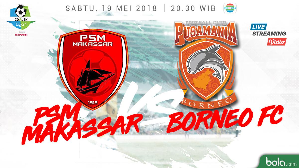 PSM Makassar Menang Dramatis atas Borneo FC - Indonesia Bola.com