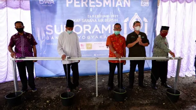 Sambut Hari Air Sedunia, BWA Resmikan Wakaf Sarana Air Bersih Sukorame - Lifestyle Liputan6.com